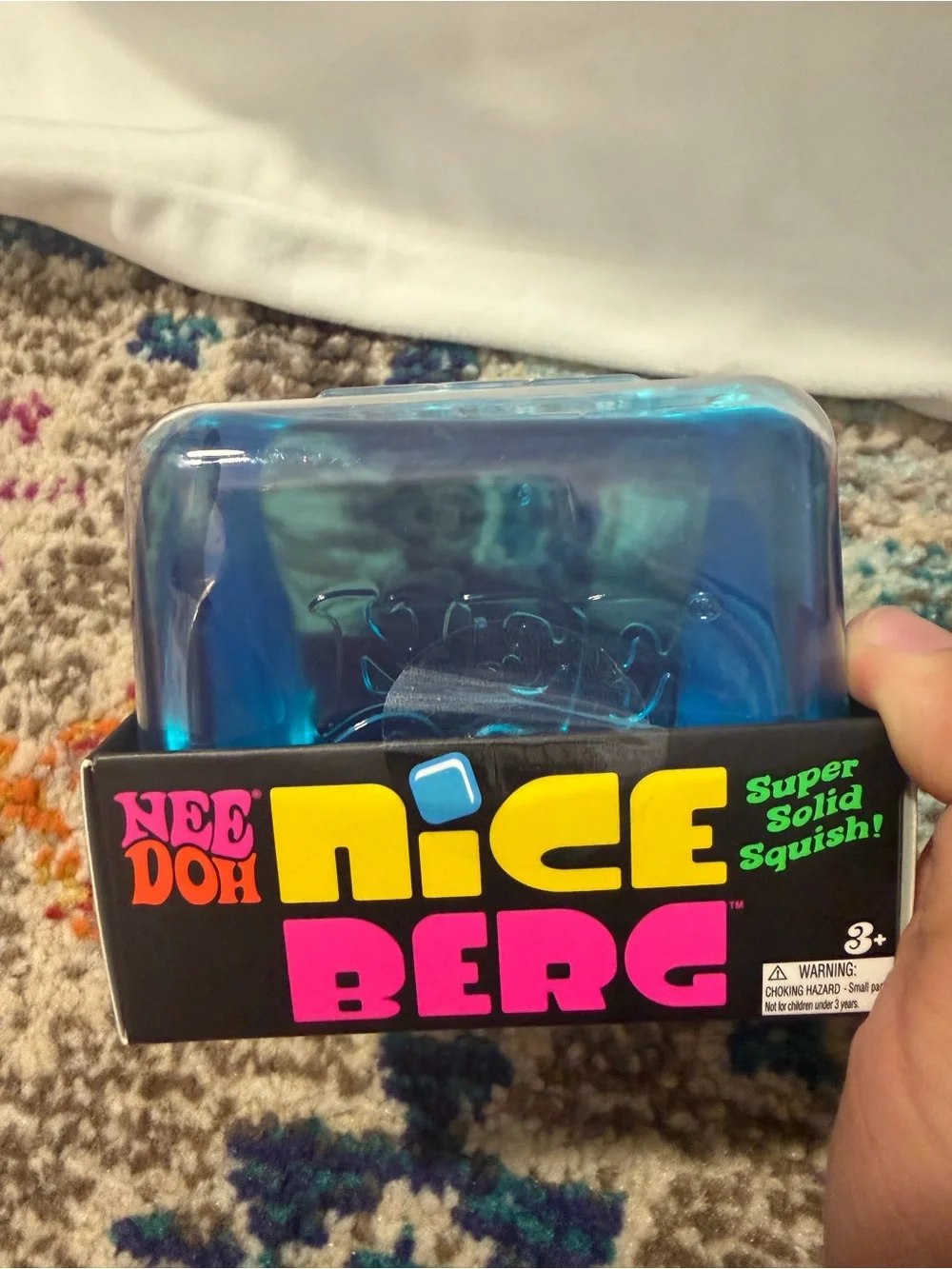 needoh | Toys | Needoh Nice Berg Blue Squishy | Poshmark
